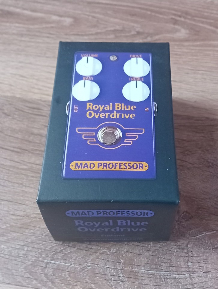 Mad Professor Royal Blue Overdrive. Boxed In Immaculate Condition | eBay