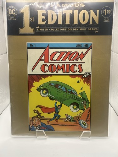 Action Comics #1 Famous First Edition 1974 DC Reprints 1st Superman ...