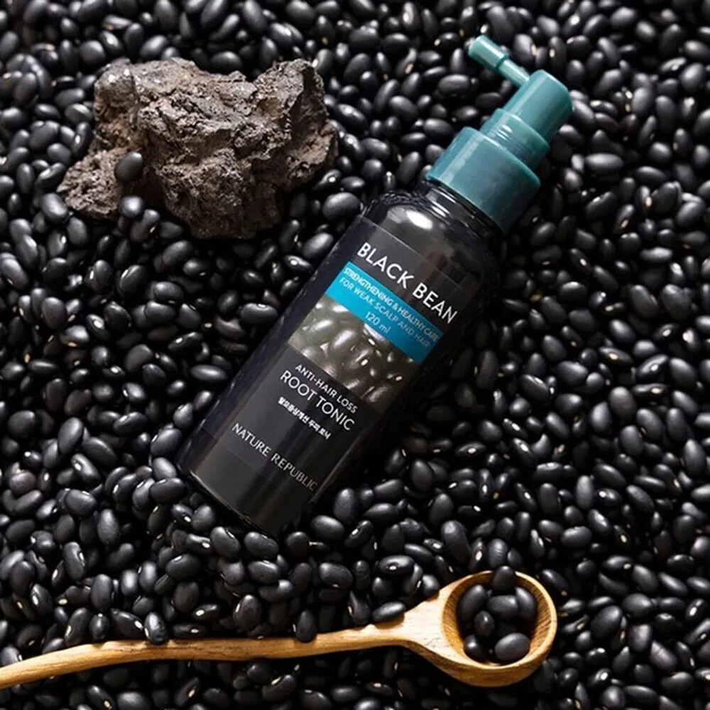 NATURE REPUBLIC Black Bean Anti Hair Loss Root Tonic 120ml K-Beauty ...