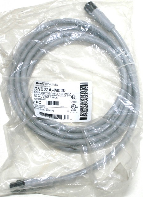 Brad Harrison Woodhead DeviceNet 5 Pin CORDSET Dnd22a-m020 for sale online | eBay