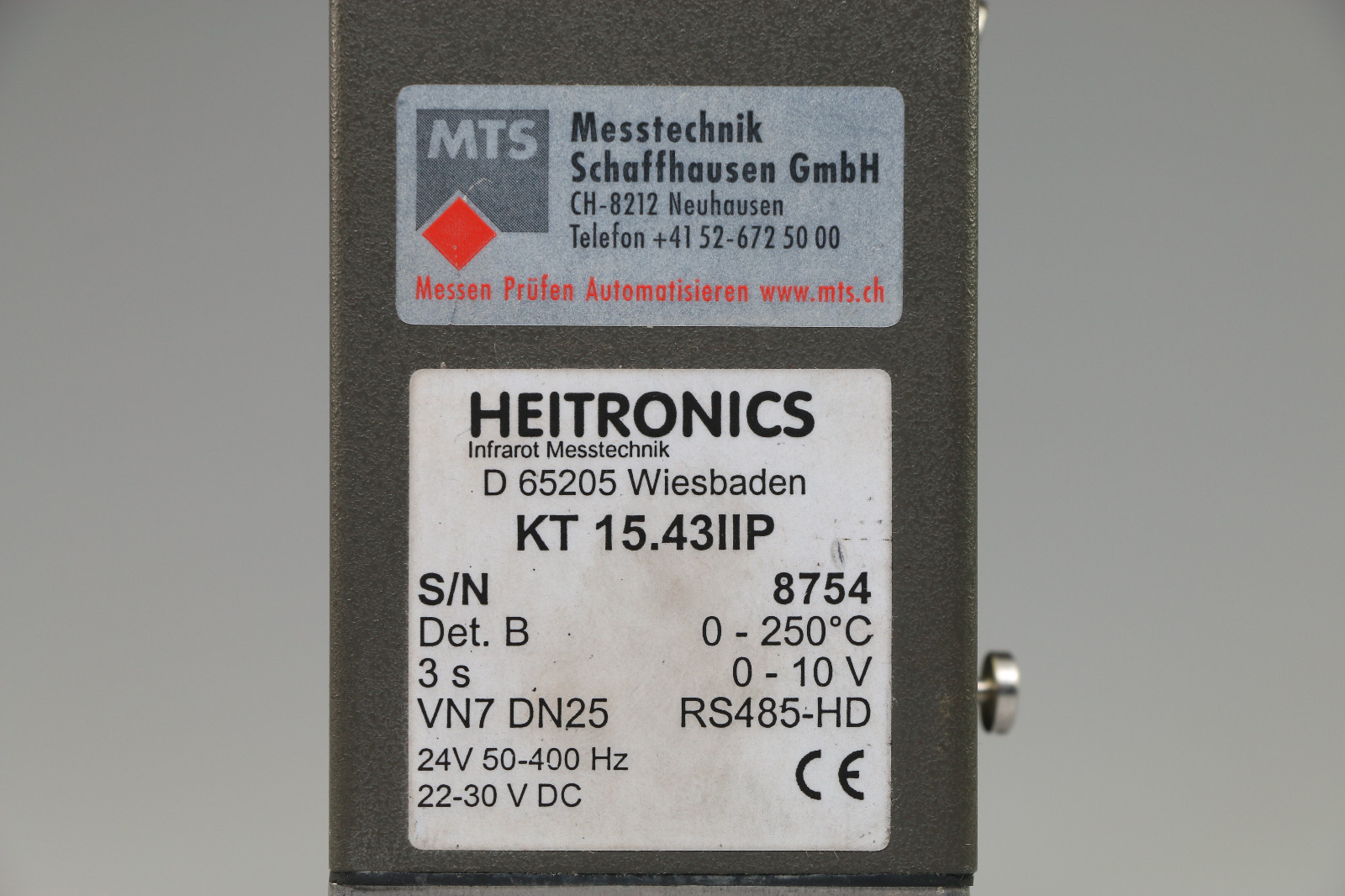 Heitronics KT 15.43 IIP Infrarot Strahlungspyrometer | eBay.de