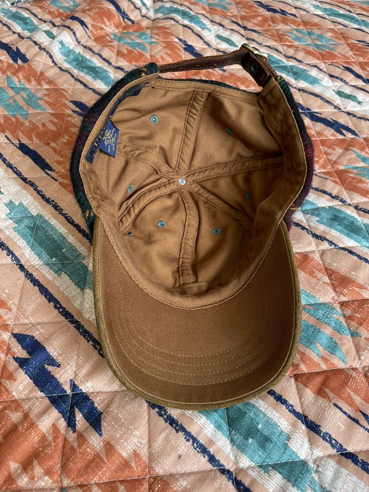 POLO RALPH LAUREN Vintage Wool Huntsman Hat RARE - Gem