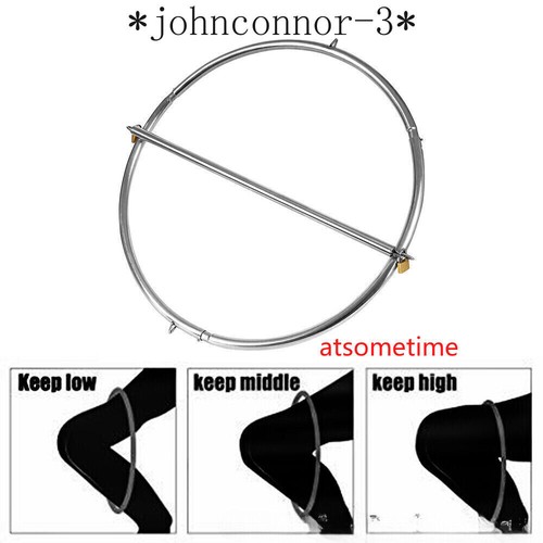 Unisex Stainless Steel Restraint Circle Bending Ring Slaver Training Binding | eBay UK