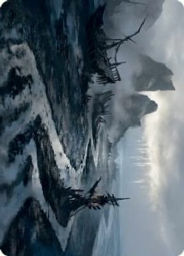 4x Art Series (75/81) - Shipwreck Marsh MTG Innistrad: Midnight Hunt NM ...