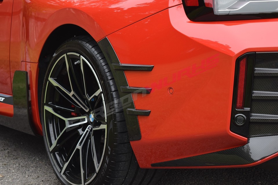 BMW M2 G87 M Performance Style Carbon Fibre Rear Fender Wing Arch Spats ...