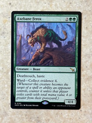 MTG NM Axebane Ferox [Murders at Karlov Manor] | eBay