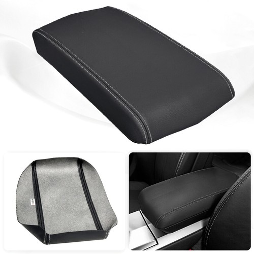 Console Lid Arm Rest Replacement Cover Gray Stitch For 2008-2014 ...