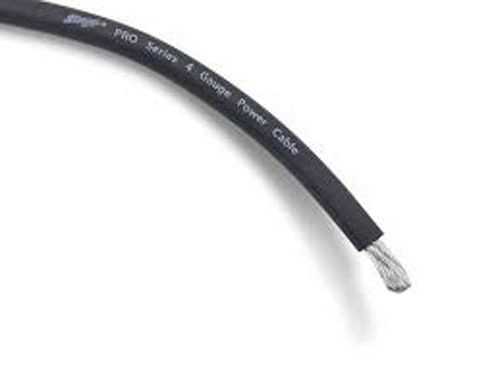 5 ft STINGER PRO SPW14TB TRANSLUCENT BLACK 4 GAUGE 1400W POWER GROUND ...