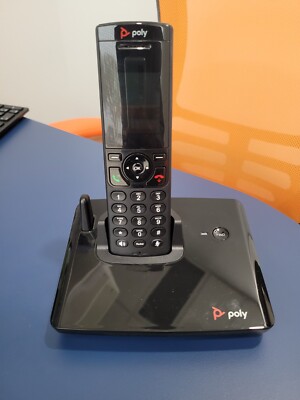 Cordless Polycom D230 (Black) VoIP Compatible | eBay