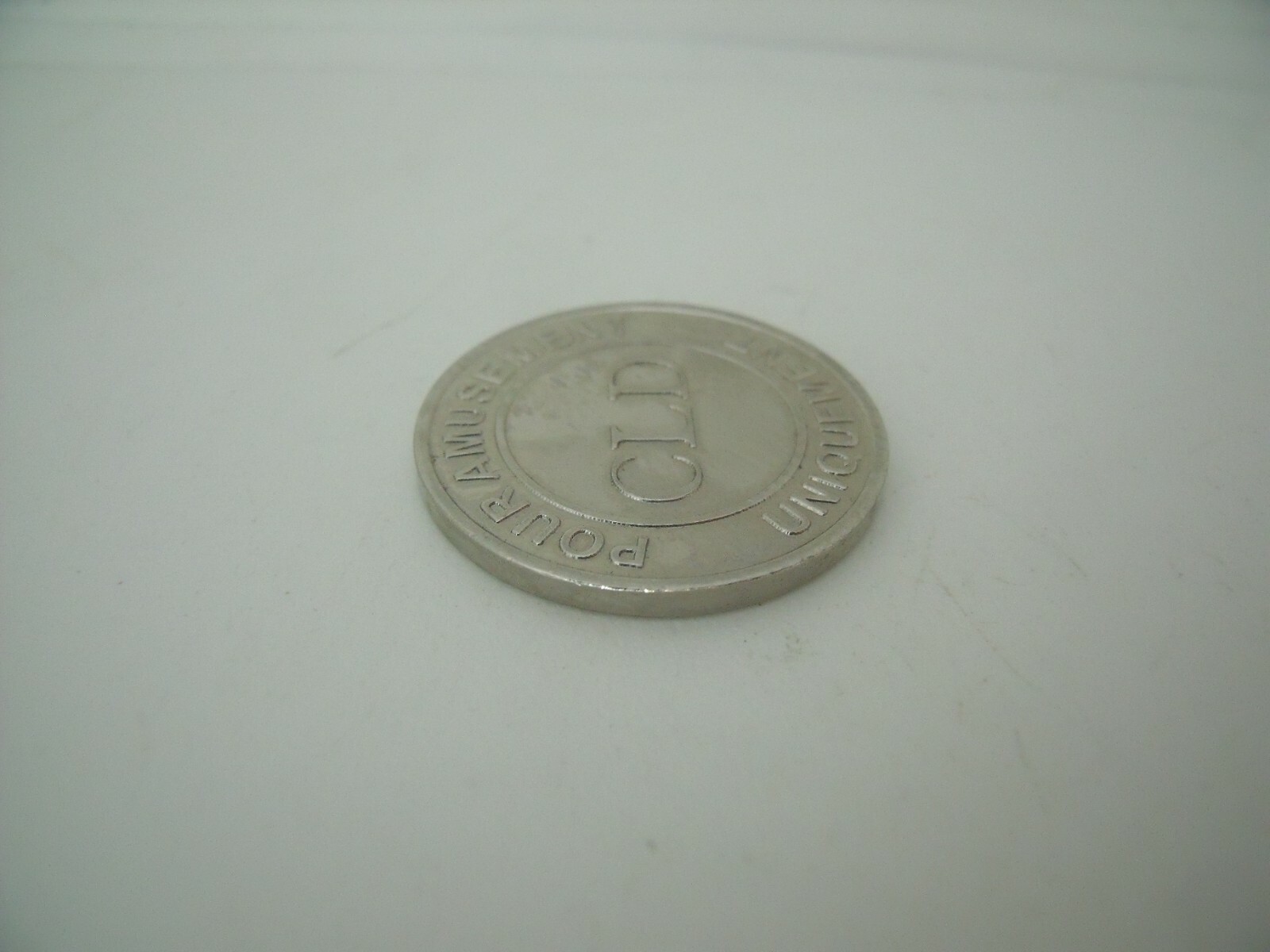 Jeton Token CLD POUR AMUSEMENT UNIQUEMENT FETE FORAINE / FUN FAIR TOP ...