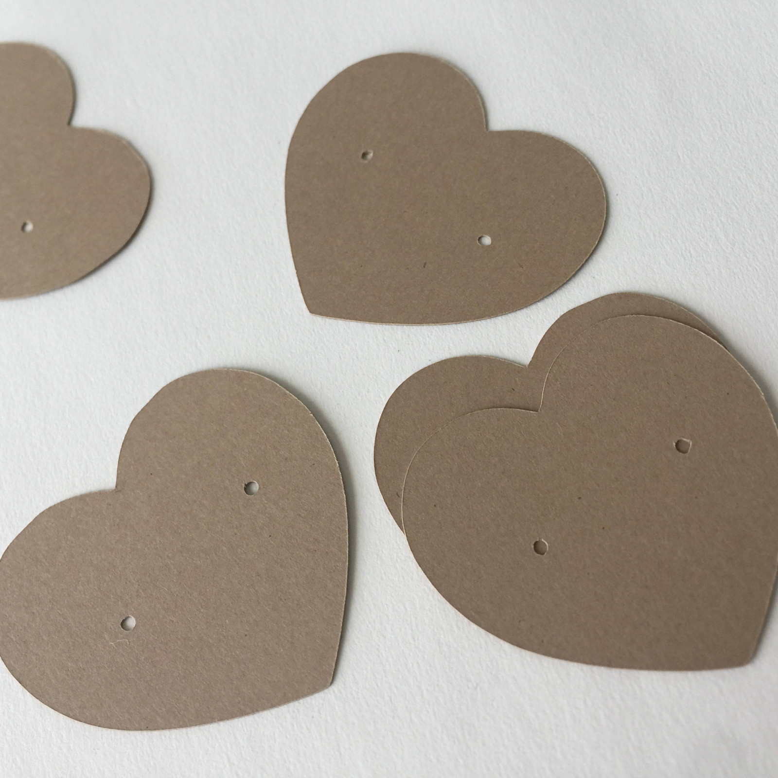 Blank Earrings Paper in Heart 80LB Card Stock for Jewelry(2" X 2") | eBay