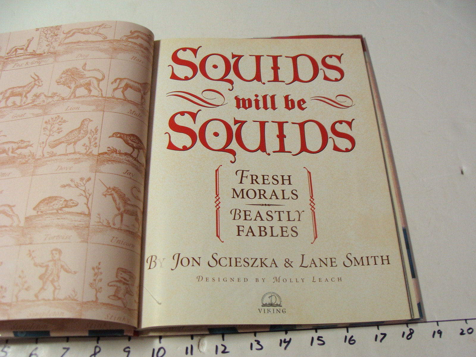 Childrens book--Squids will be Squids Fresh morals Beastly fables ...