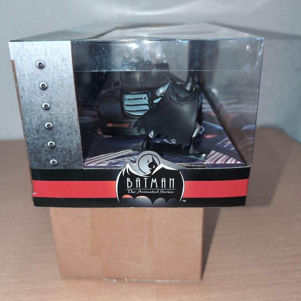 DC Metals Batman Figure & Batmobile Set Black Animated Series New | eBay UK
