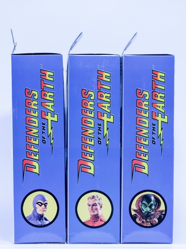 NECA Defenders of the Earth Set Lot 3 Flash Gordon Ming Merciless ...