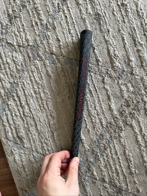 Scotty Cameron Pistolero Plus Putter Grip Red Black | eBay