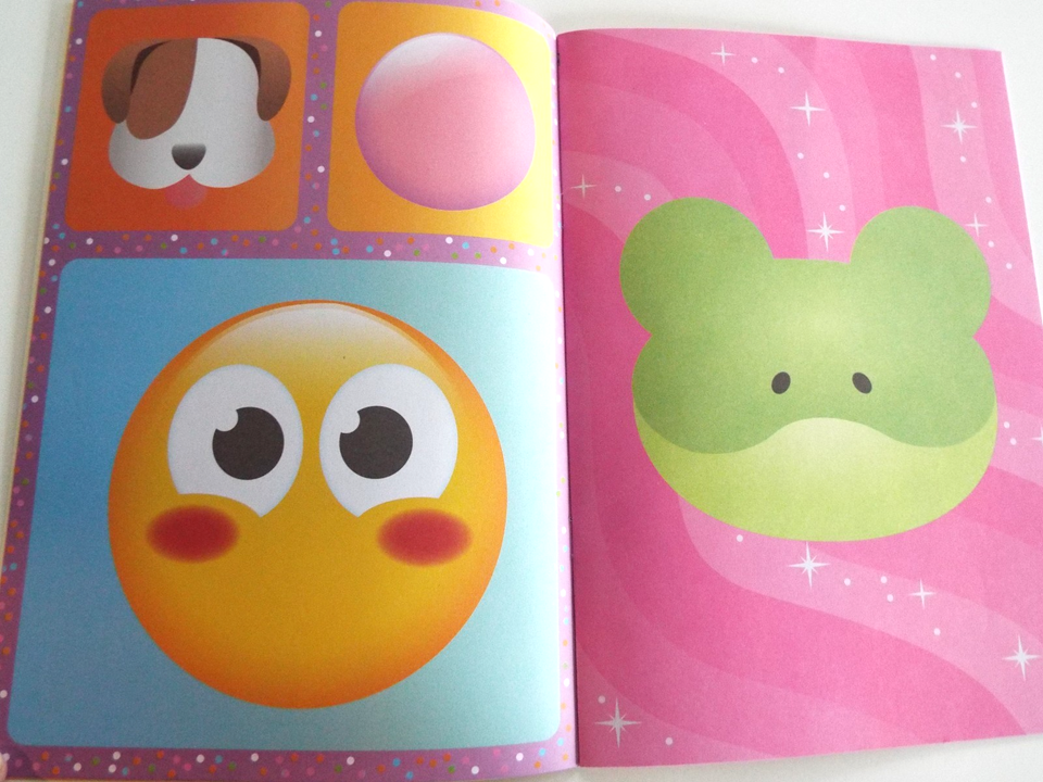 2 Emoji Books: 1 Jumbo Emoji Coloring & 1 Activity & Emoji Sticker Fun ...