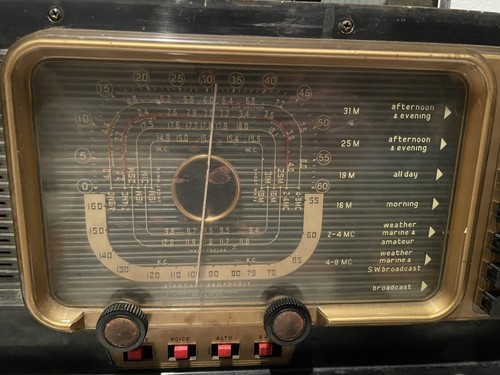 Zenith H500 Wave Magnet Super Trans-Oceanic Portable Standard & Short ...