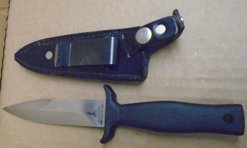 VINTAGE GERBER COMMAND 1 BOOT DIVE KNIFE W/ SHEATH 016015 PORTLAND OR ...
