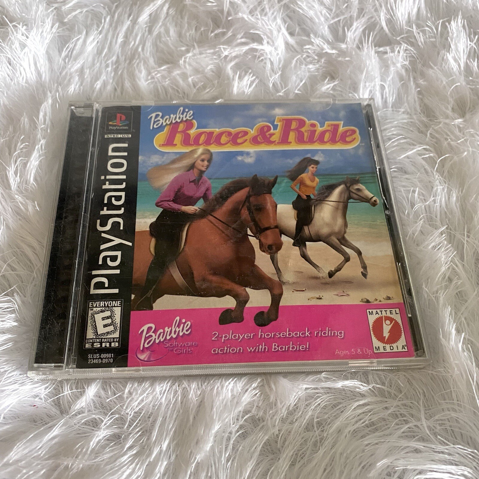 Barbie Race and Ride PlayStation 1 Complete Black Label PS1 Game | eBay