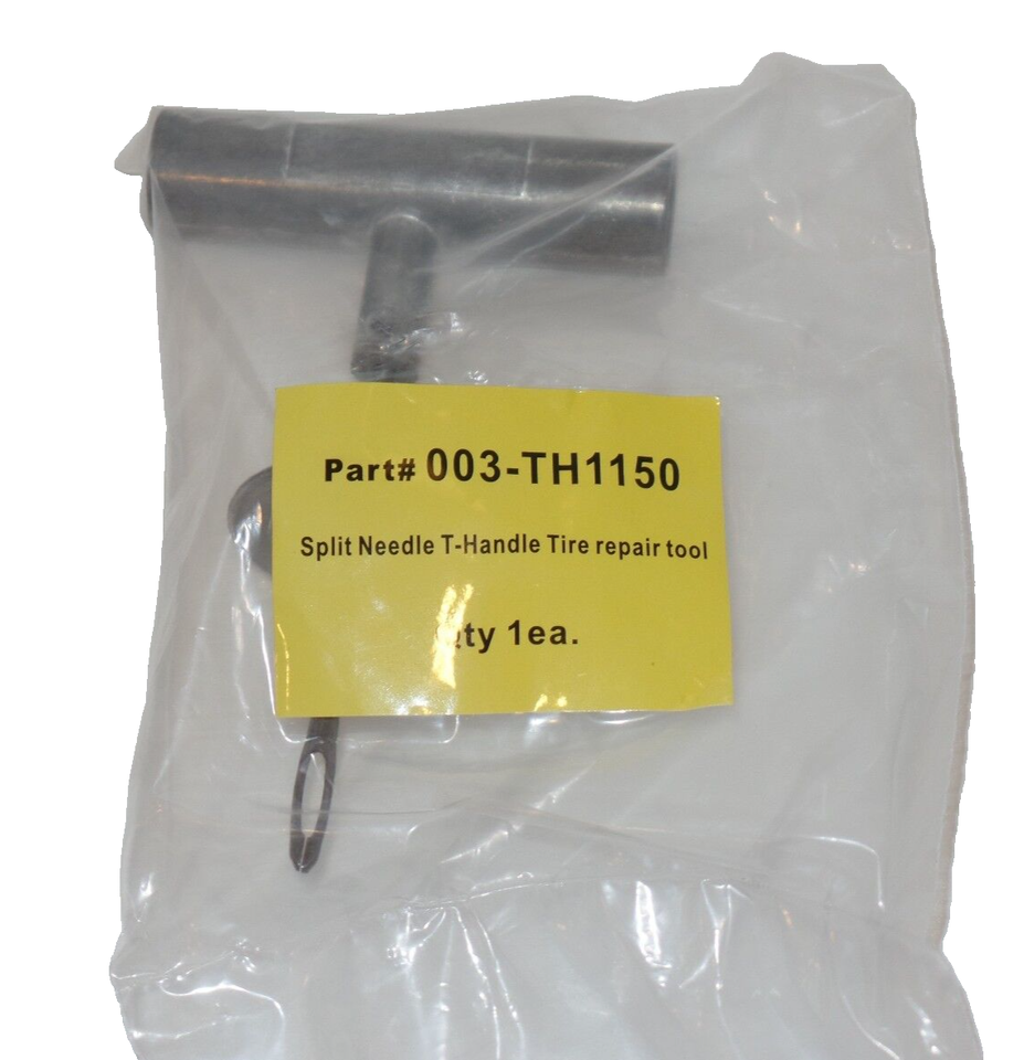 Split Needle Tire Repair T Handle Insertion Tool , Tire Plug ...