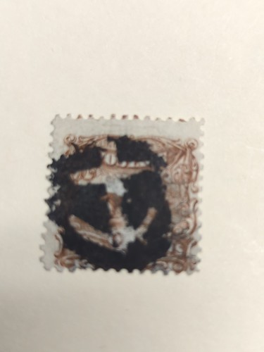 US Stamps Fancy Cancel Negative Anchor Scott 113 | eBay
