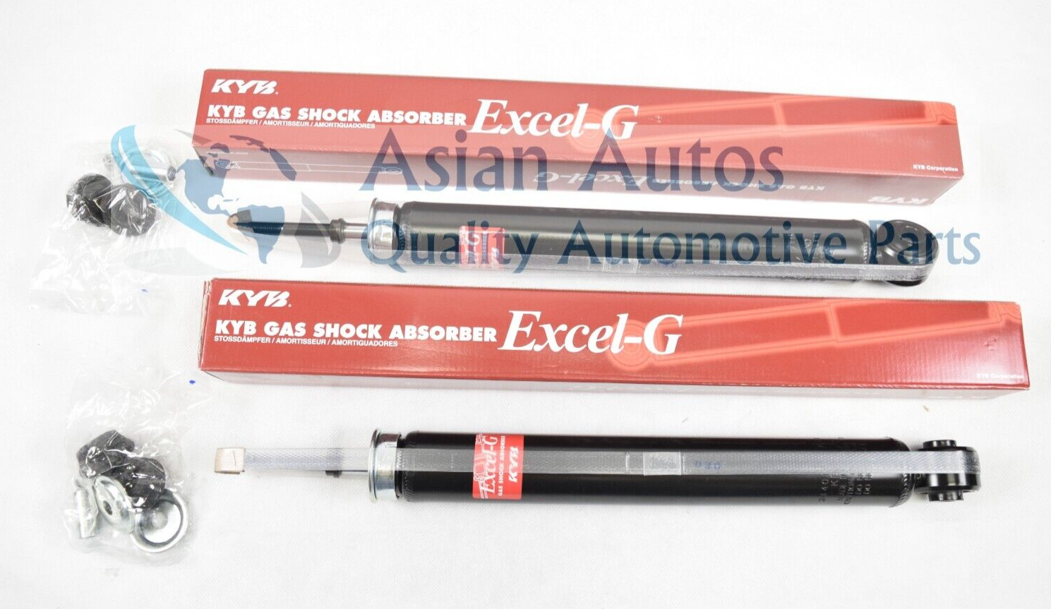 OEM KYB Rear Shock Absorbers Set for Nissan Sentra 14-19 (Made in Japan ...