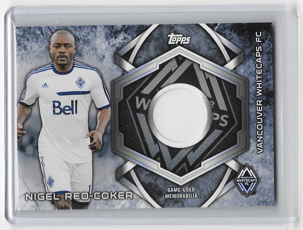 2014 Topps MLS - Kits Relics #KIT-NRC Nigel Reo-Coker (MEM) for sale ...