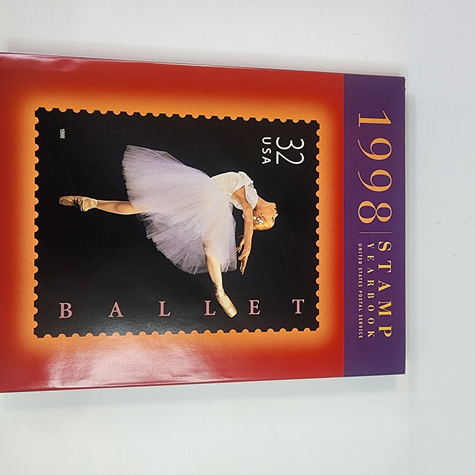 1998 Stamp Yearbook ~ Hardcover, USPS | eBay