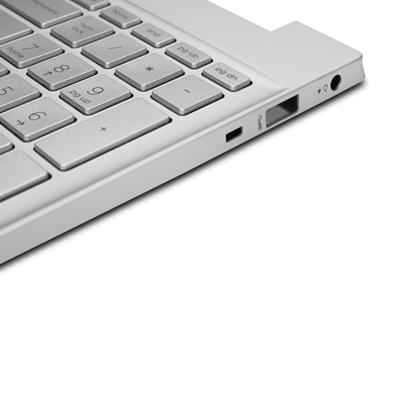 New HP Pavilion 15-EG 15-EH Keyboard Palmrest Cover Silver M08911-031 ...