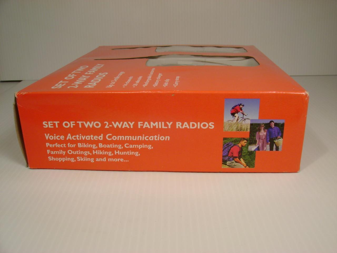 Brookstone Set of Two 2-Ways Family Radios. NEW in Original Package. | eBay