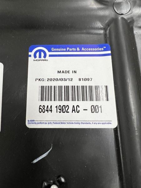 2021 WRANGLER 4-Door Rock Protection Sill Rail SET 68292910AE 2320223 ...