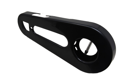 Kids Bike 12" 14” Full Chainguard Protector Chain Guard + Cut Out Black ...