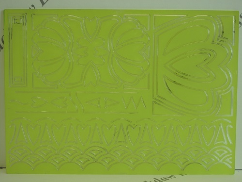 1 x A4 Embossing Design Boards 4 Designs to choose from Cardmaking Arts ...