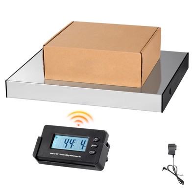 Wireless Shipping Scale 440LBS x 1.7 OZ 49FT Digital Postal Scale AC/DC ...