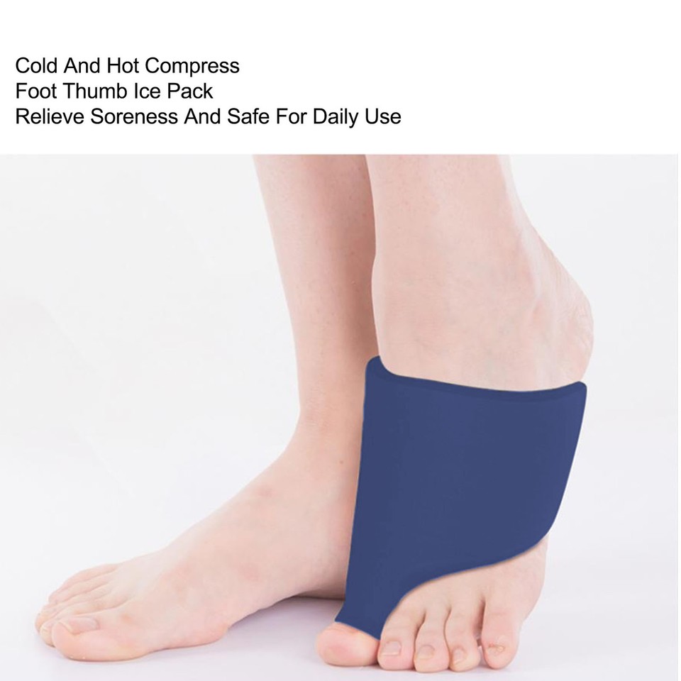 Foot Ice Pack Wrap Instant Relief Eliminate Swelling Ankle Foot Gel ...