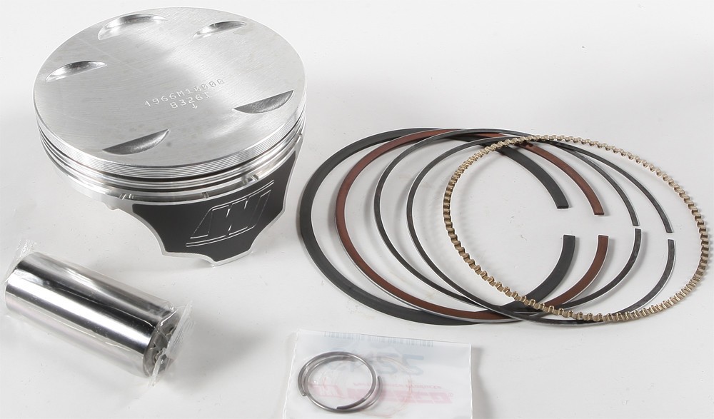 Wiseco 4966M10000 Piston Kit Standard Bore 100.00mm, 9.9:1 Compression ...