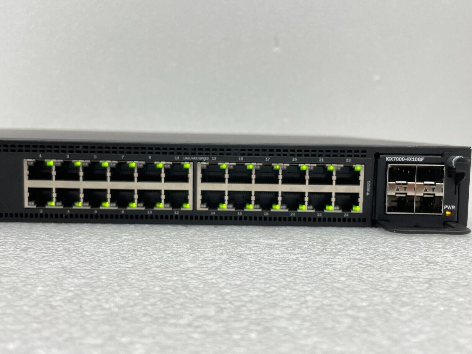 BROCADE ICX7450-24-E 24-Ports 10/100/1000Base-TX PoE+ Layer 3 ...