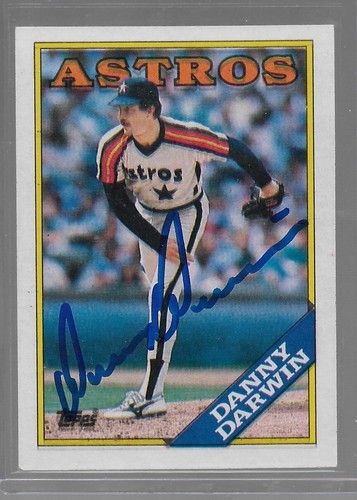 1988 Topps Danny Darwin #461 Houston Astros Signed Autographed Card | eBay
