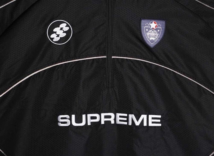 Supreme Reflective Piping Pullover Black | eBay Supreme Reflective Piping Pullover Black | eBay