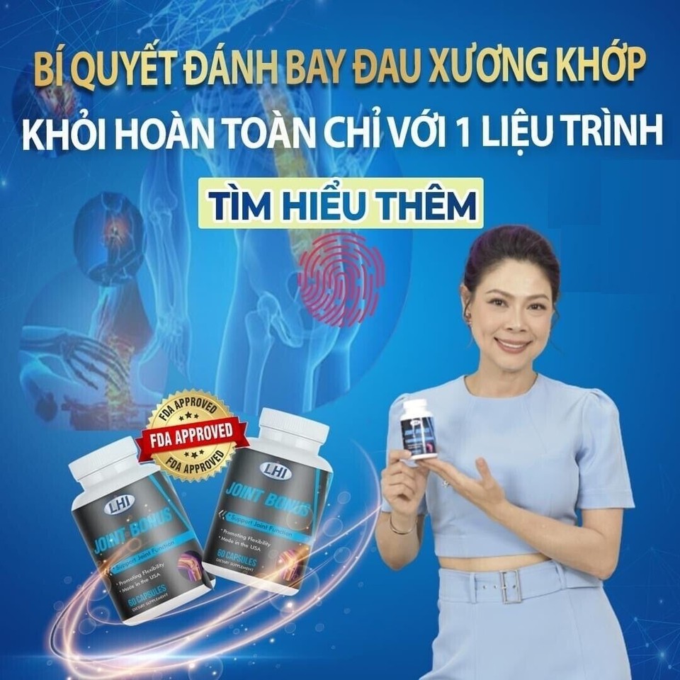 Joint Bonus Điều Trị Xương Khớp (100% Sản Phẩm Chính Hãng) - 3 Bottles ...