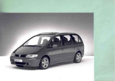 photo de presse / press photo original VW Sharan Porsche concept 1995 ...