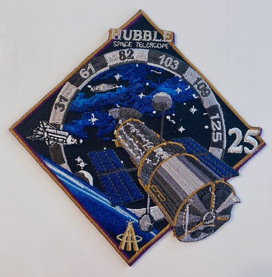 Rare NASA Hubble Space Telescope 25th Anniv Space Patch – Gagnon ...