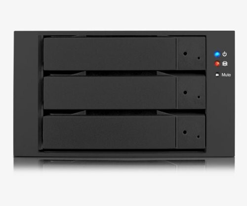 Internal 3-Bay JBOD Module Enclosure w/ Pin-Lock Tray for 3.5-inch SATA ...