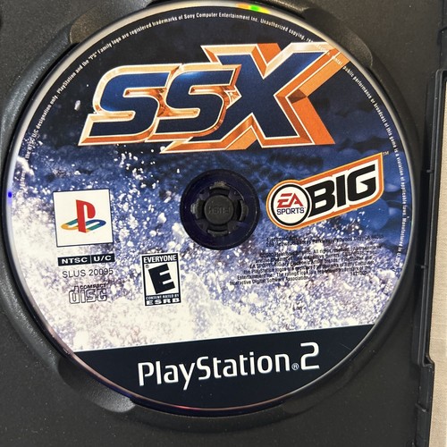 SSX (Sony PlayStation 2, PS2 2000) GameStop / EB Games Case! Tested And ...