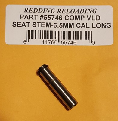 55746 REDDING VLD COMPETITION SEATING DIE STEM - 6.5 CREEDMOOR + - FREE ...