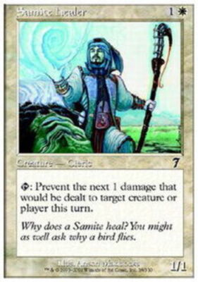 Samite Healer - Foil LP, English MTG 7th Edition | eBay