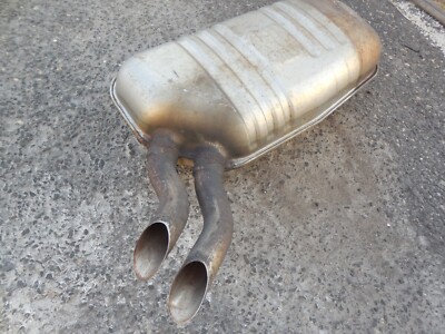 96-99 Mercedes W210 E320 Sedan Rear Back Section Exhaust Muffler ...