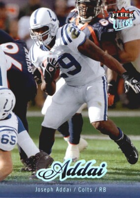 2007 Ultra #85 Joseph Addai Indianapolis Colts | eBay