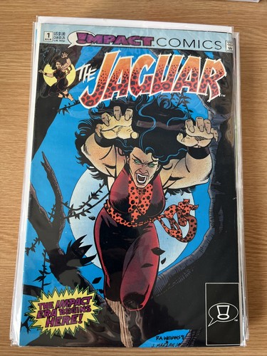 THE JAGUAR #1 - August 1991- Impact Comics | eBay