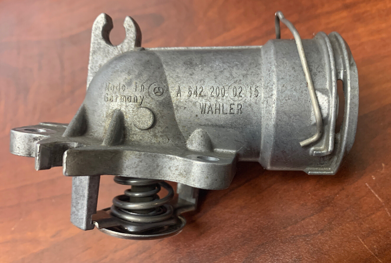07-12 Mercedes-Benz Engine Coolant Thermostat Housing Assembly OEM ...
